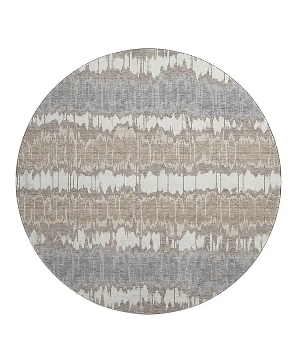 DALYN RUG COMPANY Dalyn Neo No9 Round Area Rug, 8' X 8 - Taupe