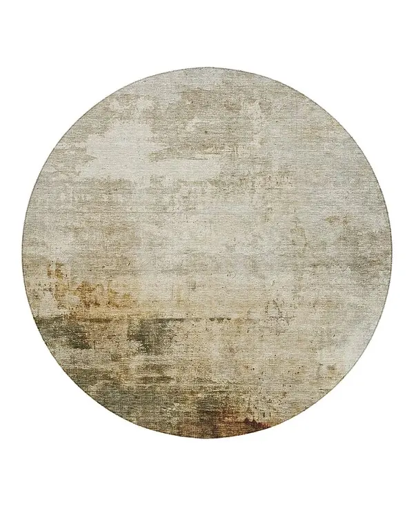 DALYN RUG COMPANY Dalyn Nouveau Nv1 Round Area Rug, 8' X 8 - Linen