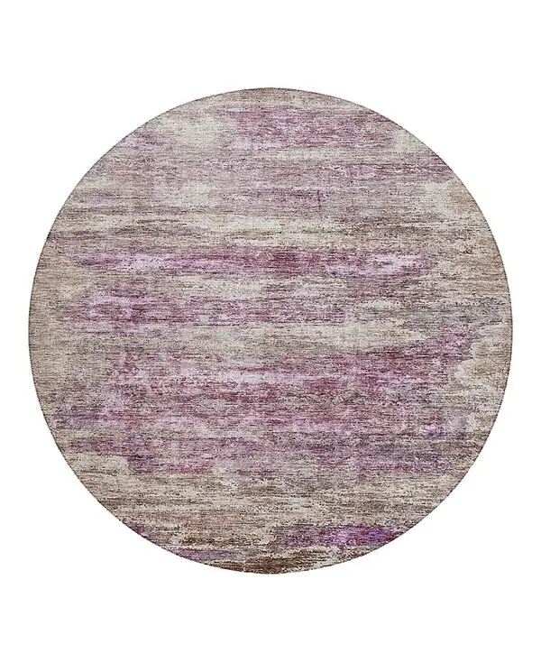 DALYN RUG COMPANY Dalyn Nouveau Nv4 Round Area Rug, 8' X 8 - Blush
