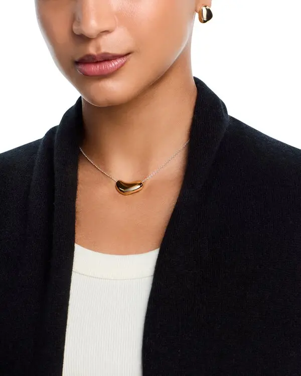 Aqua 100% Cashmere Open Cardigan Sweater - Black