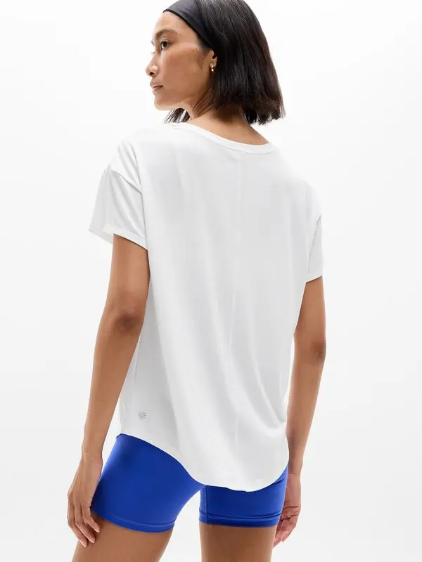 Athleta Relaxed T-shirt - Bright White