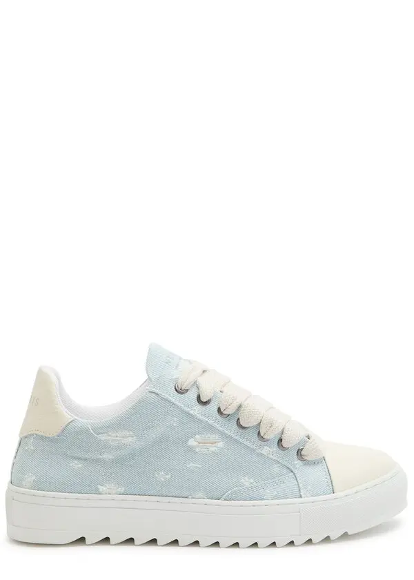 NUMERIS Atelier Vintage Denim Sneakers