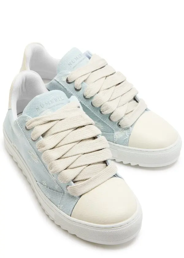 NUMERIS Atelier Vintage Denim Sneakers