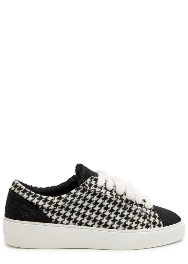 NUMERIS Signet Houndstooth Sneakers