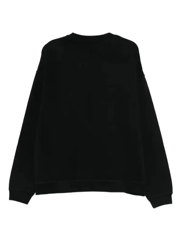 Dsquared2 Logo-print Cotton Sweatshirt - Black