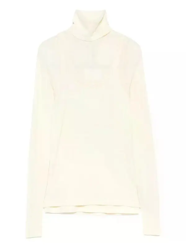 RÓHE Roll-neck Top - Neutrals