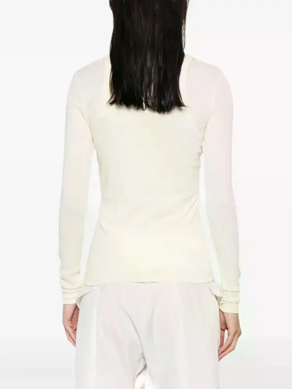 RÓHE Roll-neck Top - Neutrals