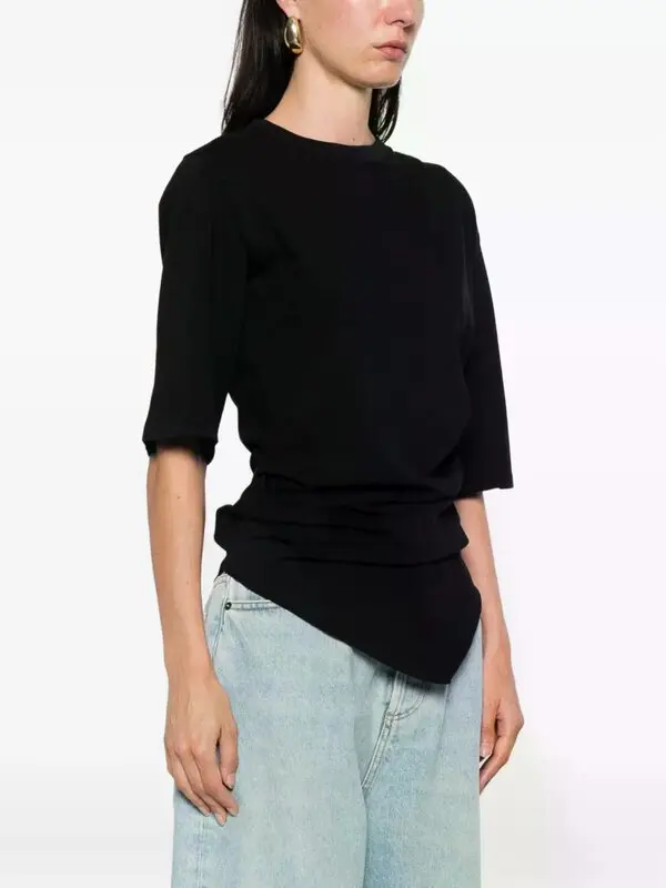 RÓHE Draped T-shirt