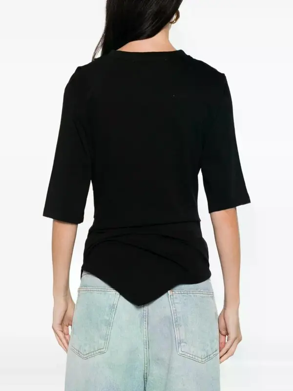 RÓHE Draped T-shirt