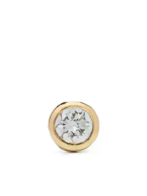 WOUTERS & HENDRIX 18k Yellow Diamond Earring - Gold