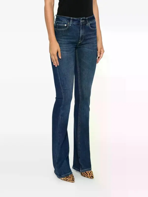 DONDUP Five-pocket Flared Jeans