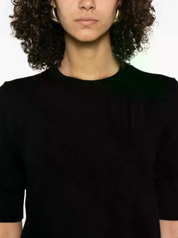 P.a.r.o.s.h Short-sleeve Top - Black