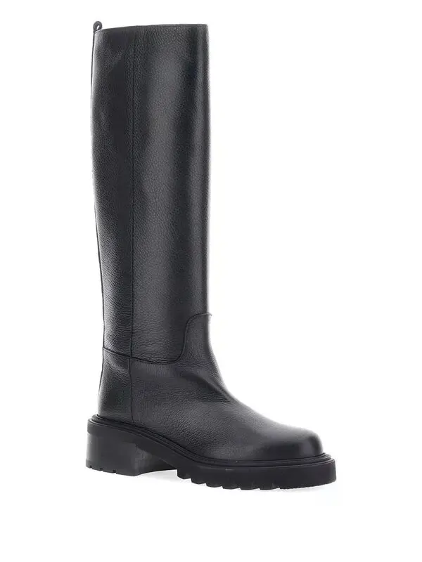 VIA ROMA 15 Leather Knee-length Boots