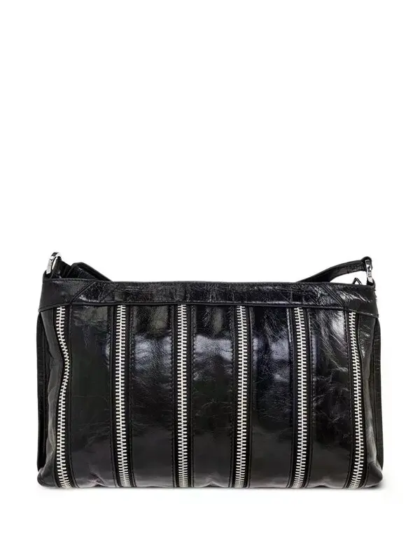 Zadig&Voltaire Sunny Moody Multiple-zip Leather Shoulder Bag