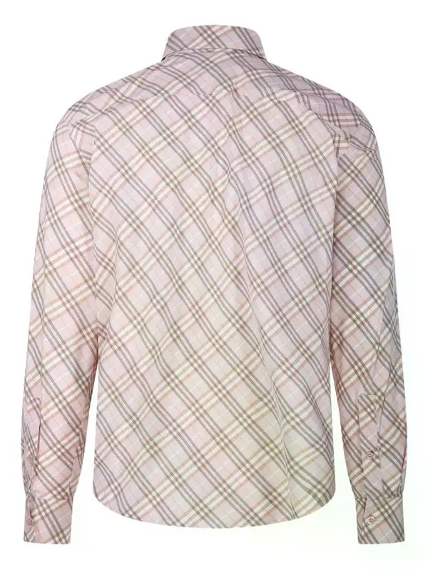 Burberry Checked Cotton Shirt