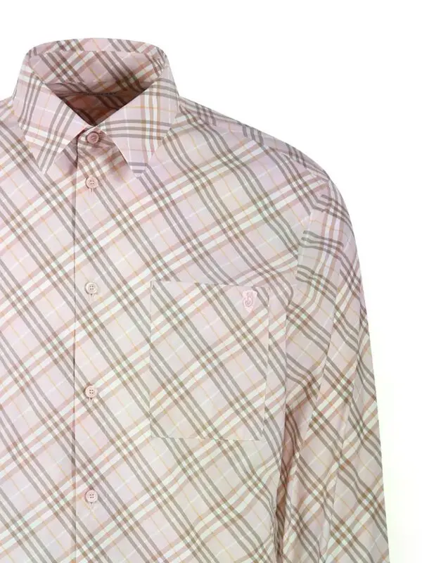 Burberry Checked Cotton Shirt