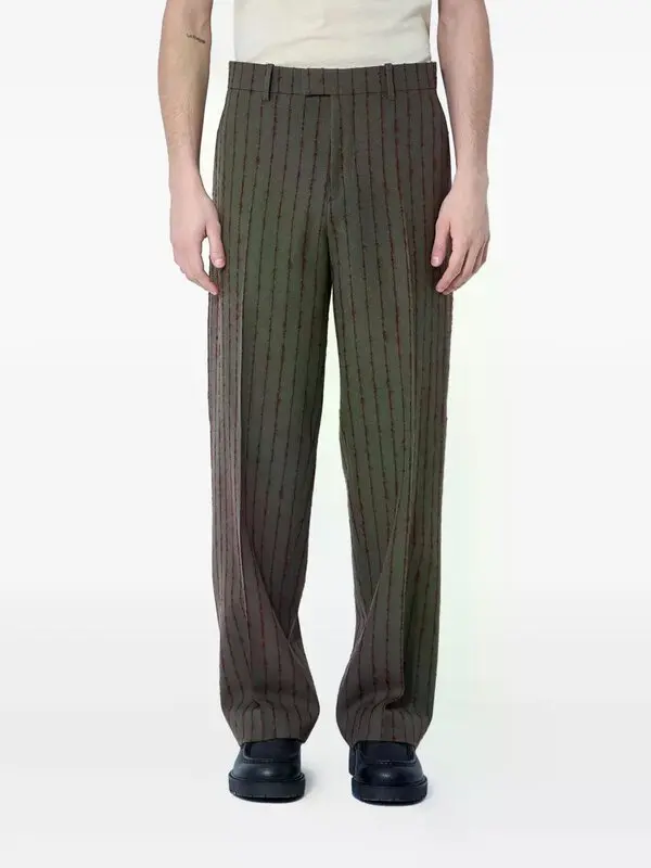 Burberry Wool-blend Tailored Trousers