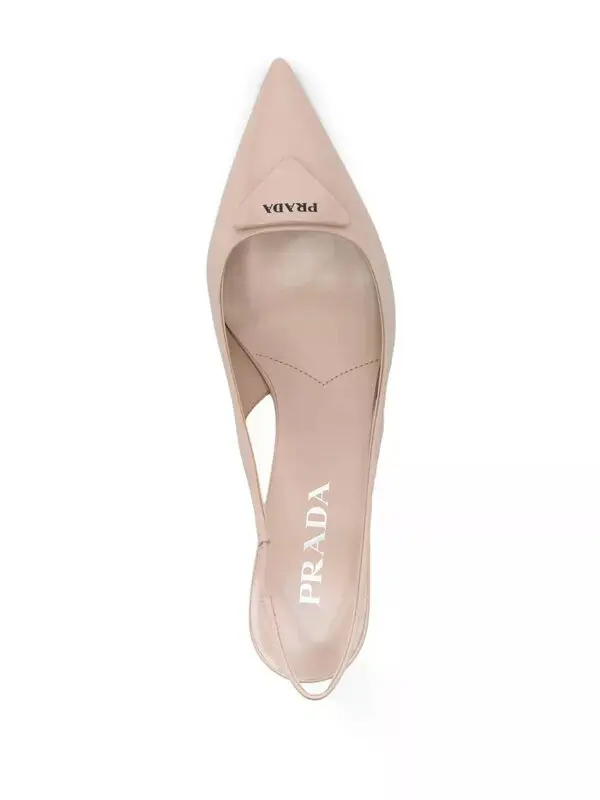 Prada 75mm Slingback Pumps