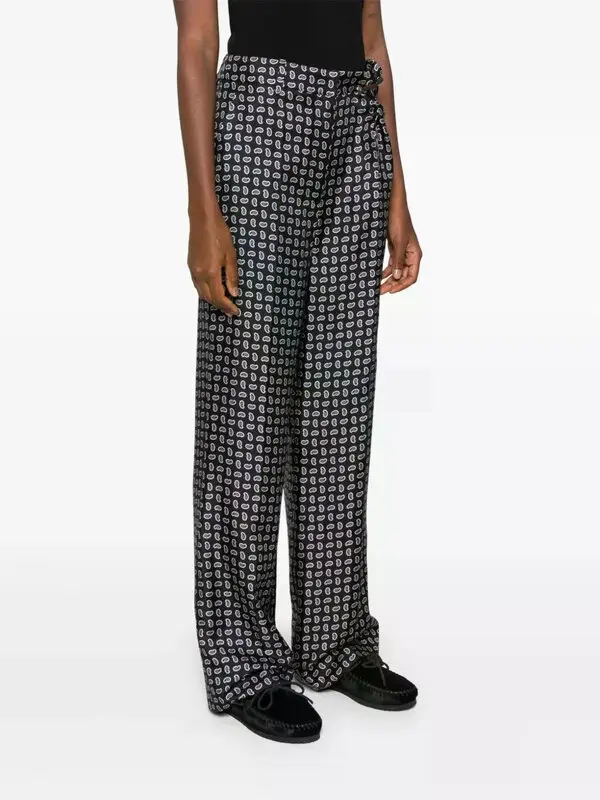Prada High-waist Twill Pants