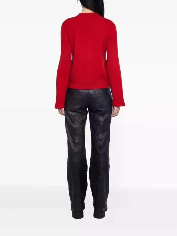 Zadig&Voltaire Lucas Button-detailed Sweater - Red