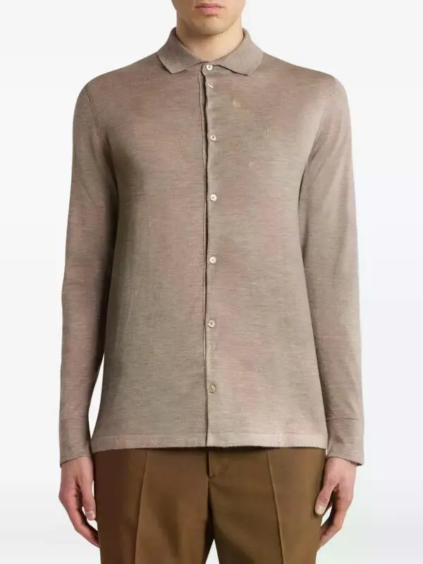 Etro Embroidered Cashmere Silk Cardigan