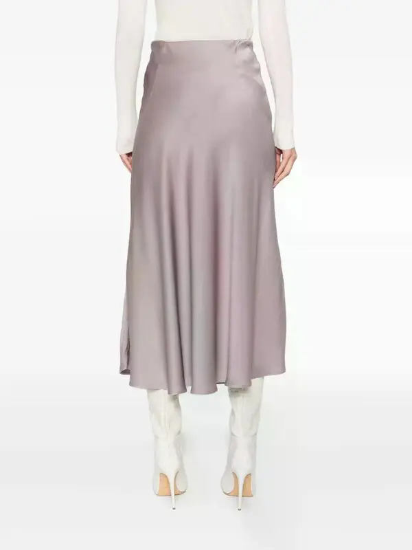 Herno Satin Midi Skirt