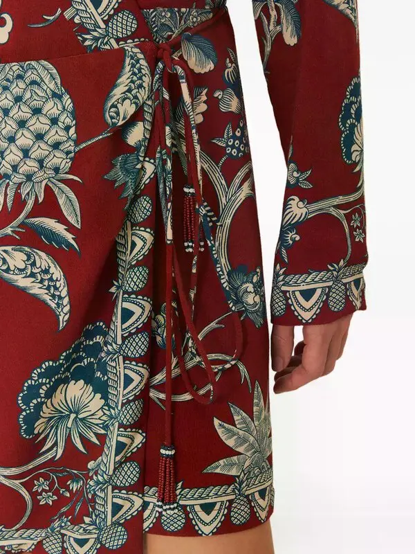 Farm Rio Floral-print Mini Dress