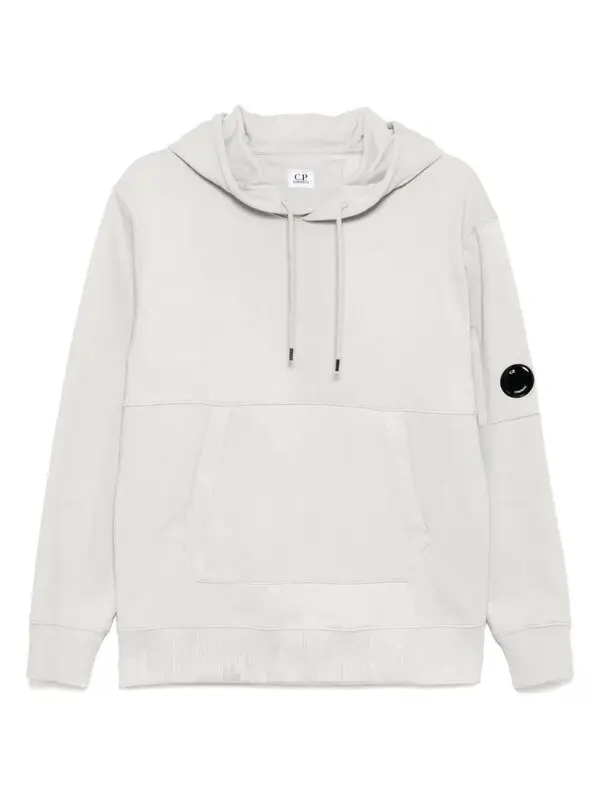 C.P. COMPANY Diagonal Raised Fleece Hoodie