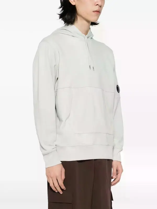 C.P. COMPANY Diagonal Raised Fleece Hoodie
