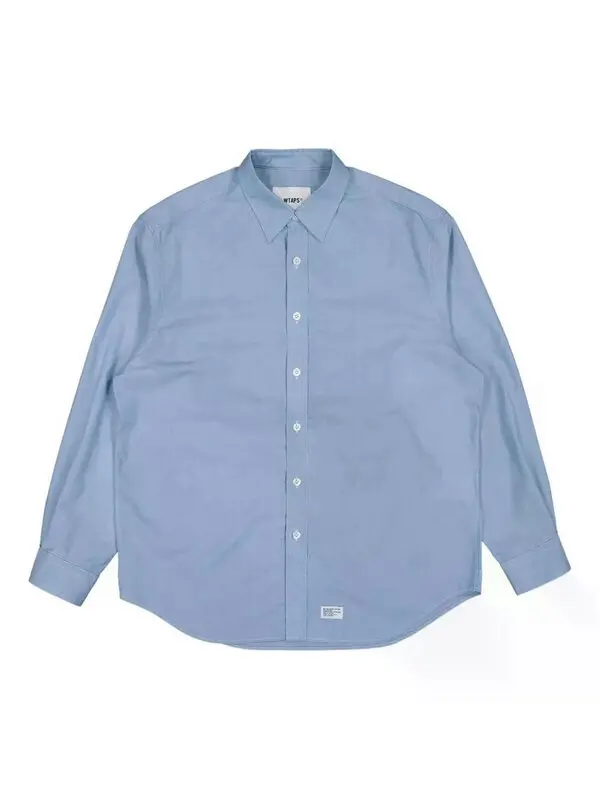 WTAPS Long-sleeve Cotton-blend Shirt