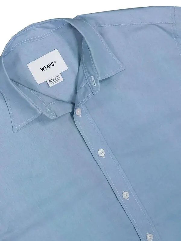 WTAPS Long-sleeve Cotton-blend Shirt