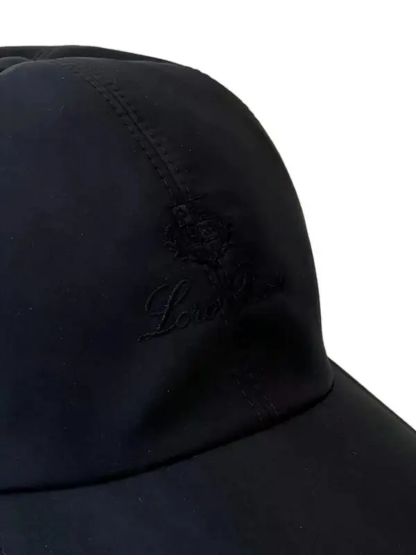 Loro Piana Embroidered Logo Baseball Cap
