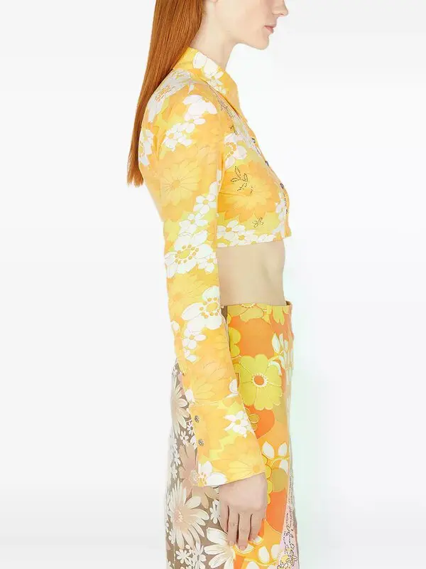 RAVE REVIEW Floral-print Shirt