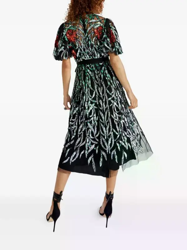 TEMPERLEY LONDON Sequin-embellished Midi Dress