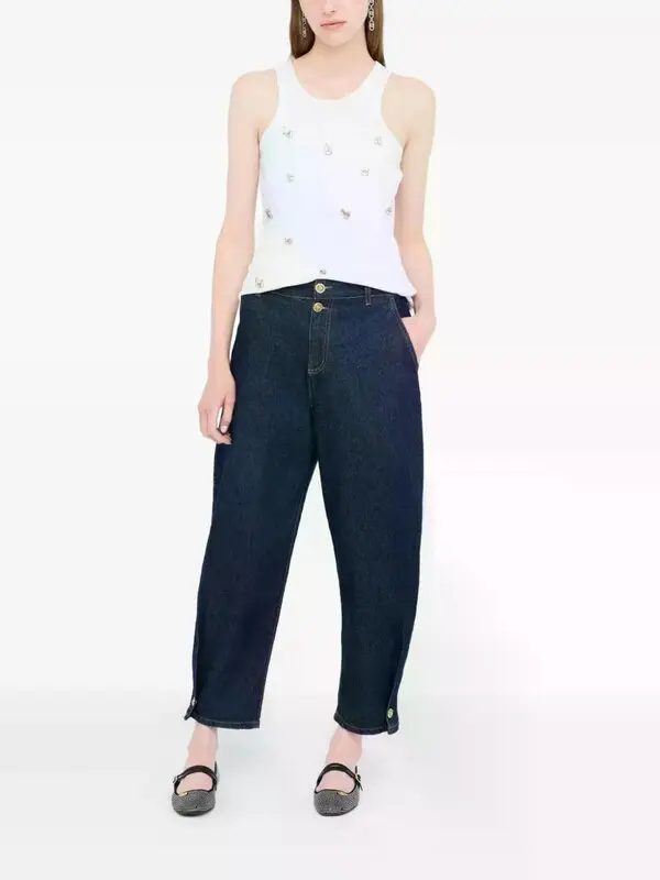 Liu Jo Button-fastening Balloon Jeans