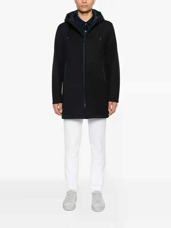 Herno Zip-front Hooded Jacket