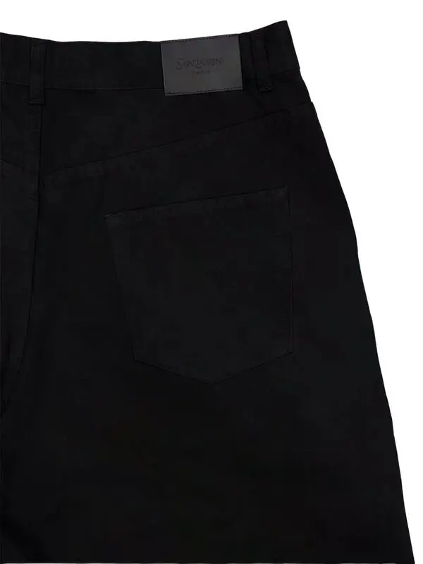 Saint Laurent Denim Bermuda Shorts