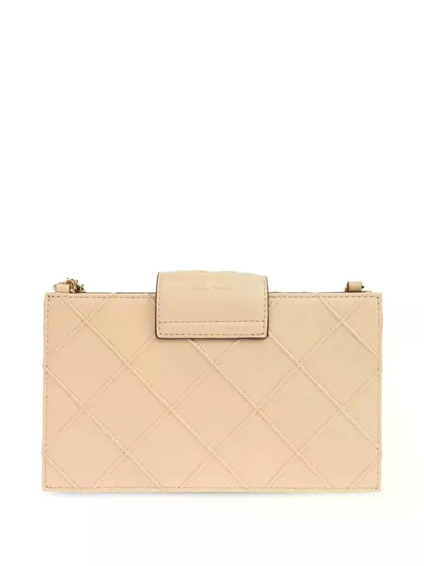 Tory Burch Fleming Clutch - Neutrals