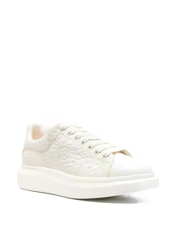 Alexander McQueen Oversized Textured Sneakers - Neutrals