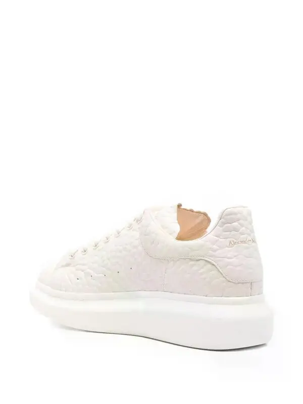 Alexander McQueen Oversized Textured Sneakers - Neutrals