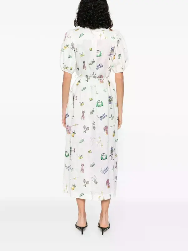 ALEMAIS Salve Terrah Midi Dress