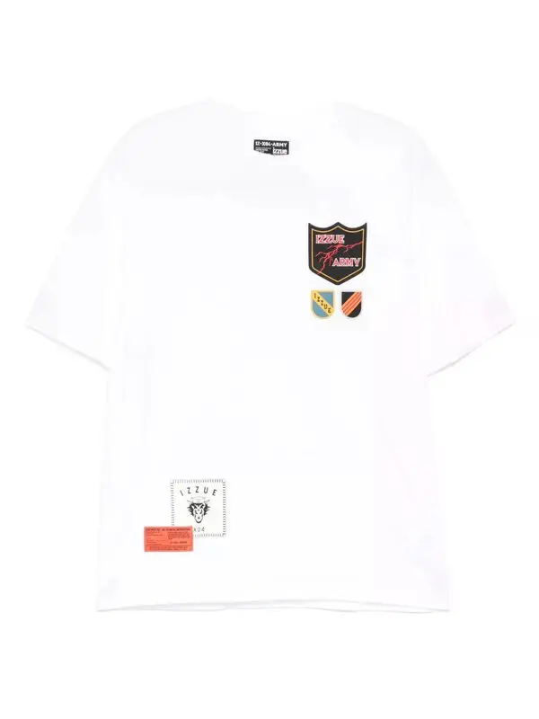 Izzue Logo-printed T-shirt - White