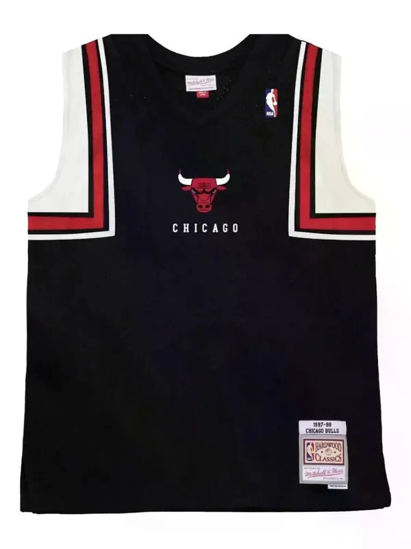 Mitchell & Ness Nba Chicago Bulls 1997 Authentic Shooting Shirt - Black