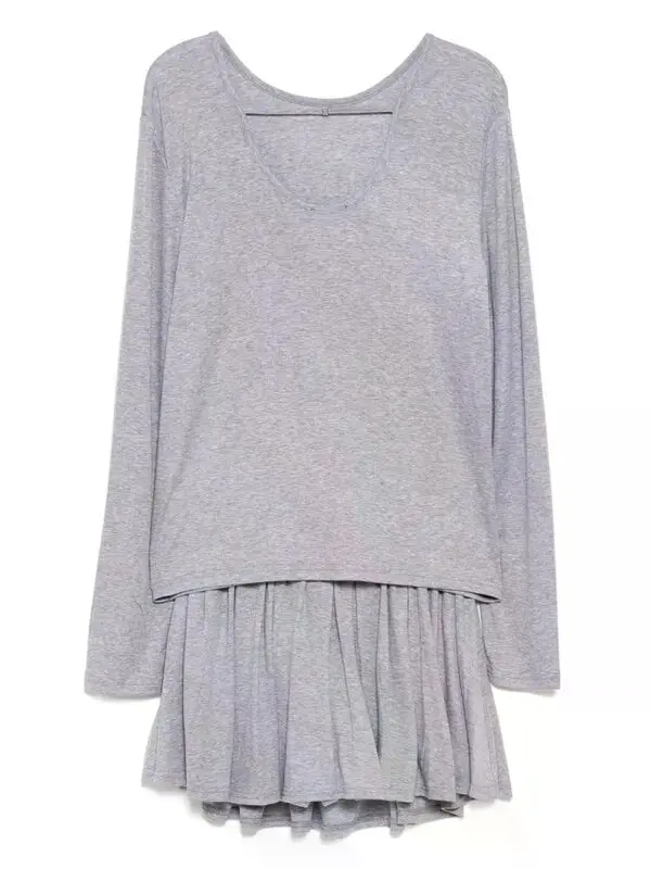 TOUT A COUP Logo-print Shorts Set - Grey