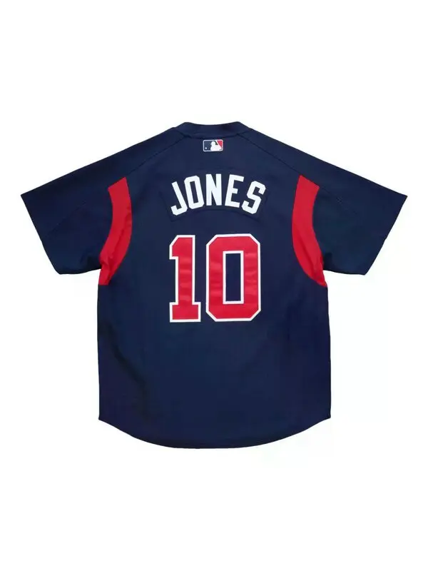 Mitchell & Ness Mlb Atlanta Braves 2003 Chipper Jones Baseball Jersey