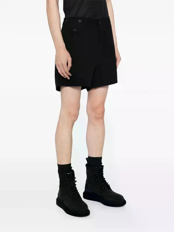 Yohji Yamamoto Drop-crotch Shorts