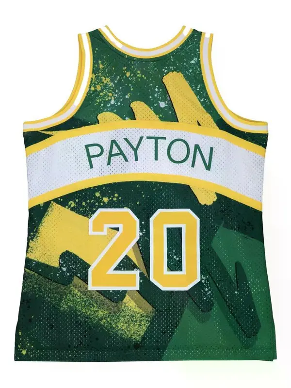Mitchell & Ness Nba Seattle Supersonics 94 Gary Payton Hyper Hoops Swingman Jersey