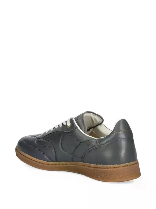 Filling Pieces Sprinter Dice Leather Sneakers - Grey