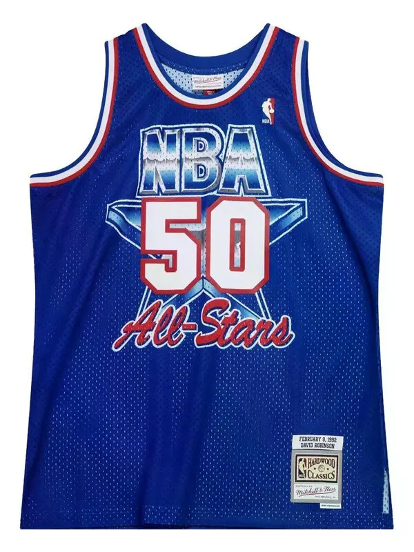 Mitchell & Ness Nba David Robinson 1992-93 All Star West Jersey - Blue