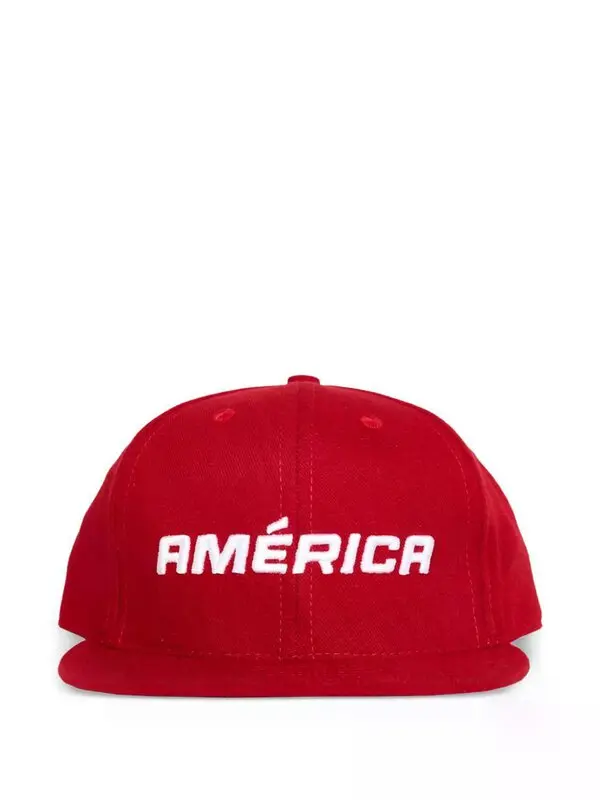 WILLY CHAVARRIA América Embroidered Cap - Red